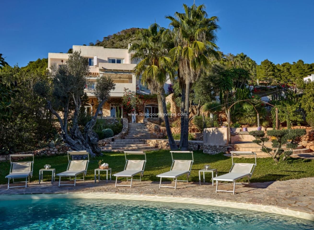 Villa in Sa Carroca with breathtaking views and garden - Ibiza Country ...